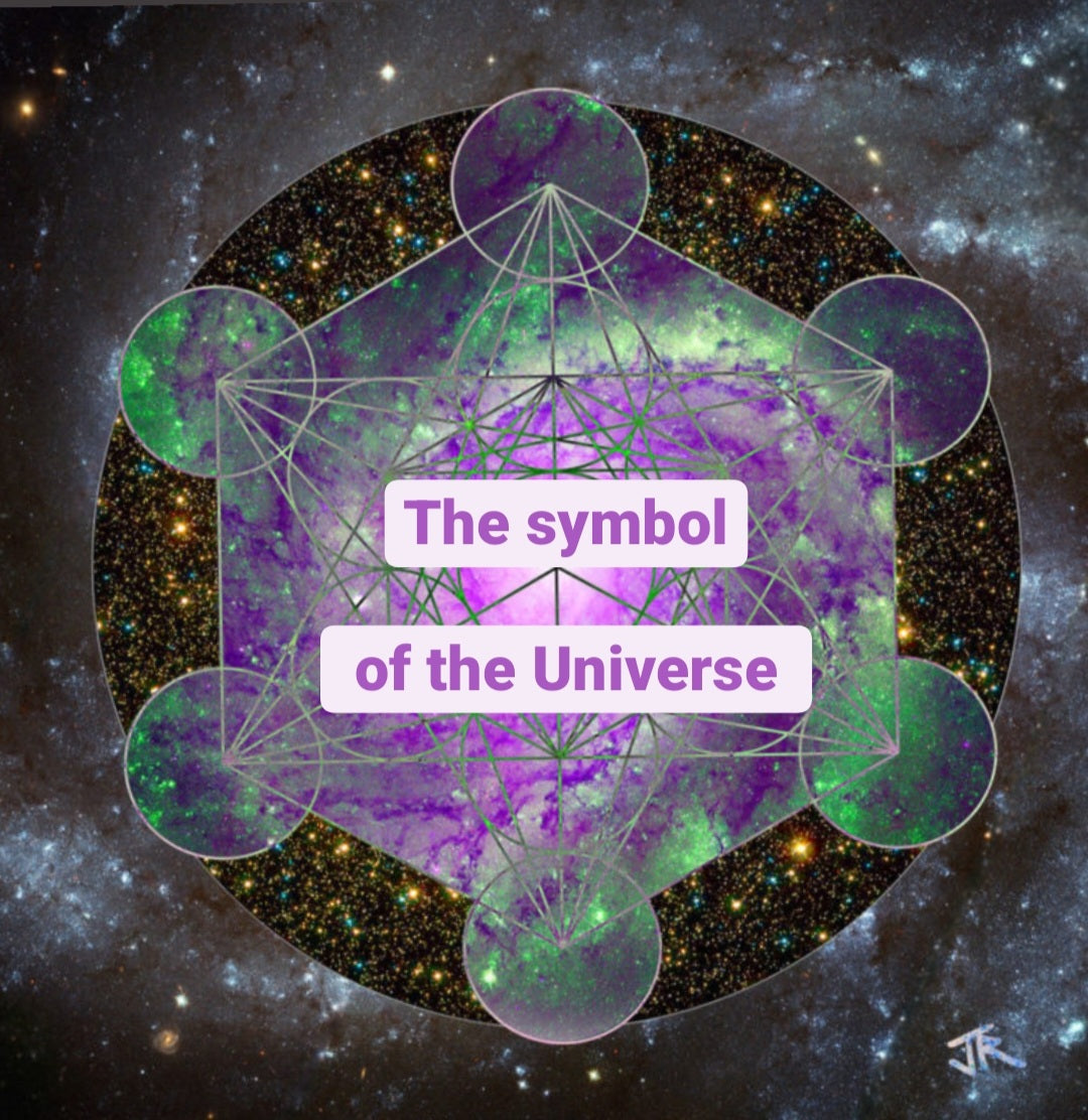 Metatron Cube Necklace Sacred Geometry Jewelry for men and women. Symb ...